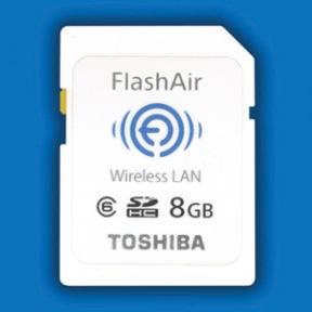 Toshiba FlashAir: world’s first SDHC card with embedded wireless LAN ...