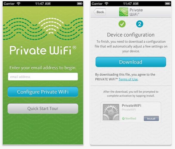 Private WiFi VPN App Now Available For Mobile Devices | Ubergizmo