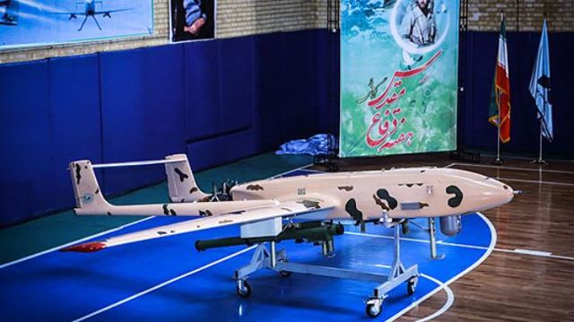 Iran’s First UAV That Can Engage In Aerial Combat Unveiled