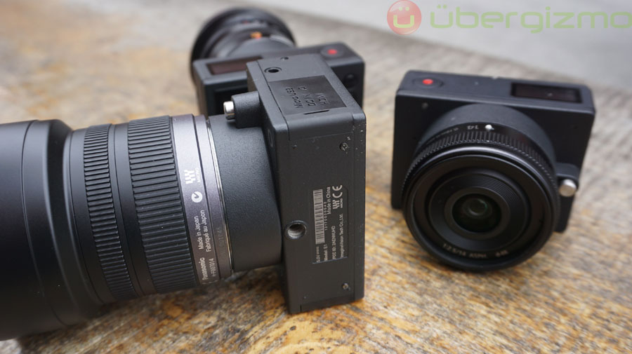 The E1 Camera Is Like A GoPro With Interchangeable Lenses | Ubergizmo