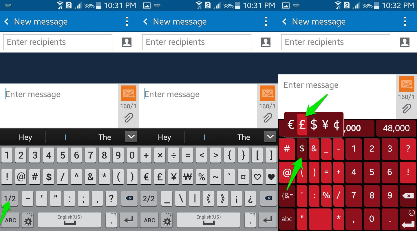 Keyboard Special Characters Letters Letter