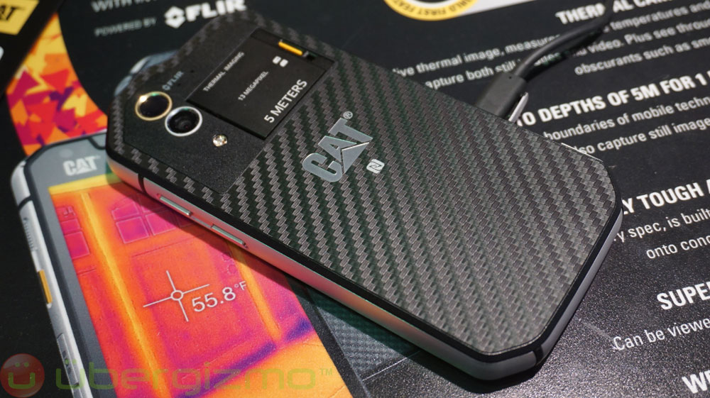 Cat S60 Rugged Smartphone Comes With FLIR Thermal Imaging Camera