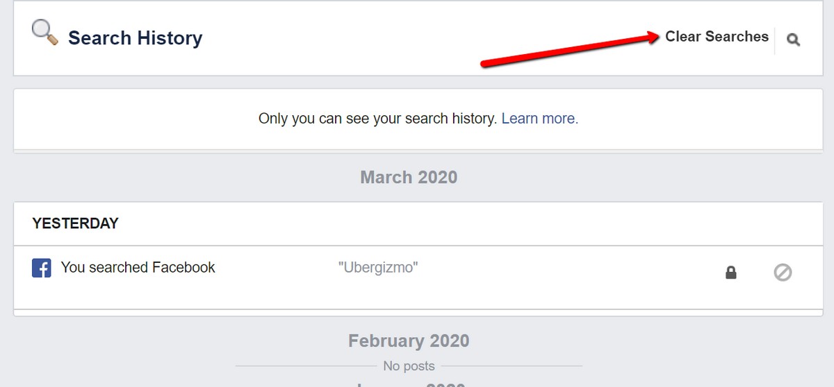 How To Clear Facebook History | Ubergizmo